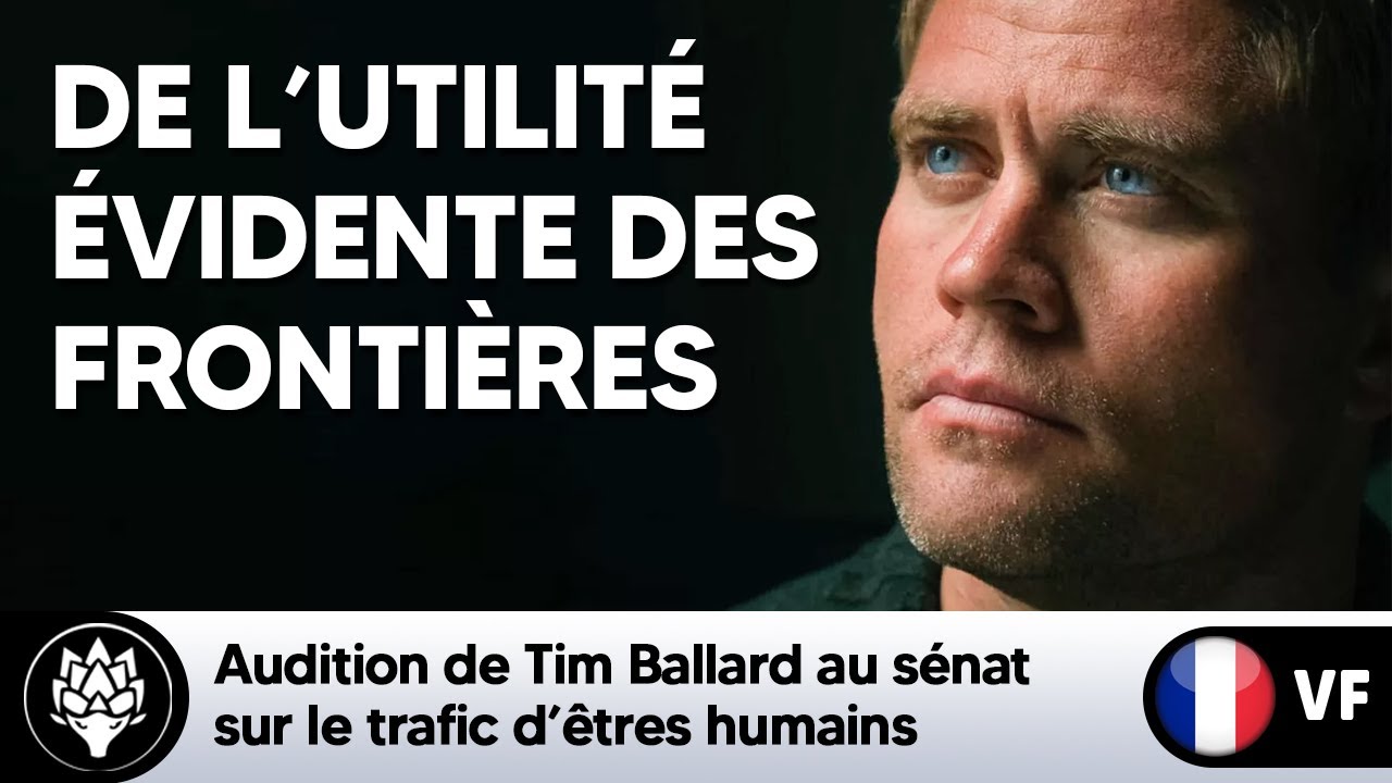 Intervention de Tim Ballard (Operation Underground Railroad) au sénat ...